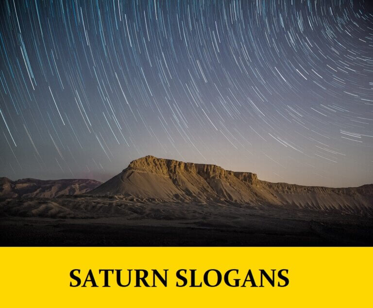 44 Saturn Slogans : Mottos, Tag Lines, and Phrases for Project / Business